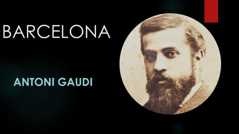 Antoni Gaudi Face