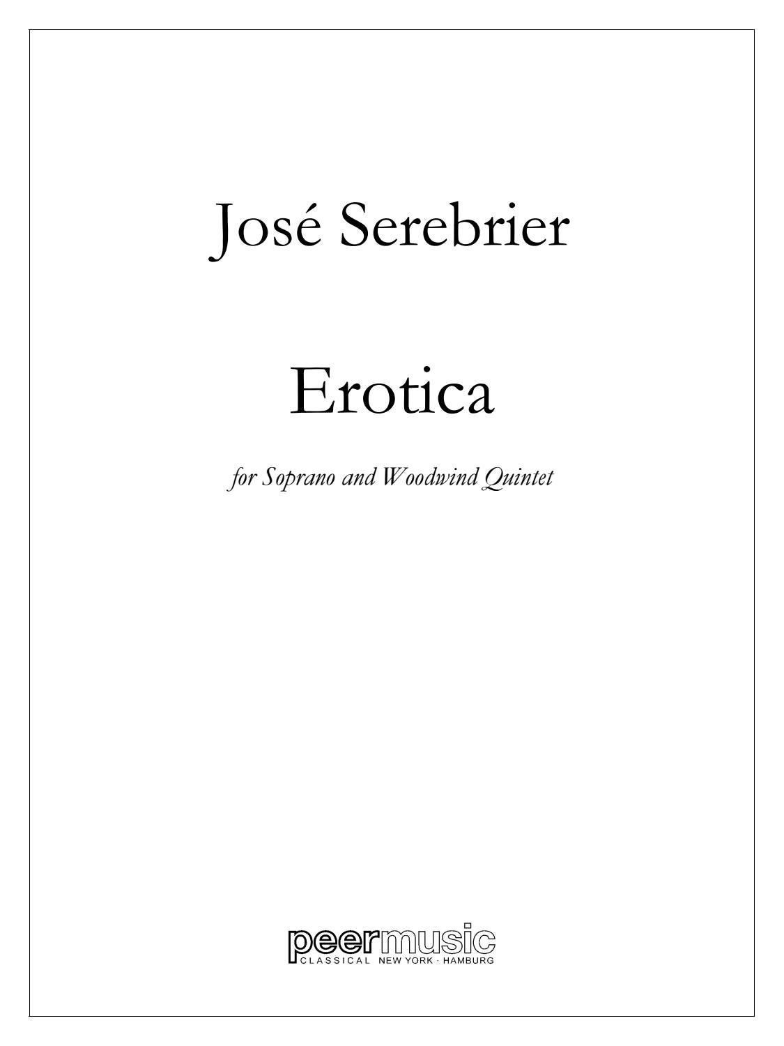 Serebrier - Erotica by Peermusic Classical - Issuu