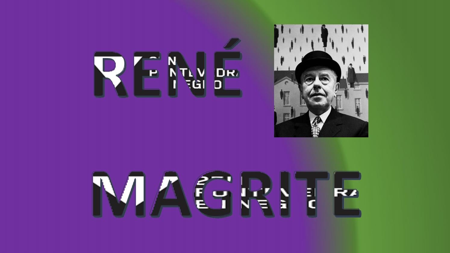 RENÉ MAGRITTE by CARMEN RUIBAL - Issuu