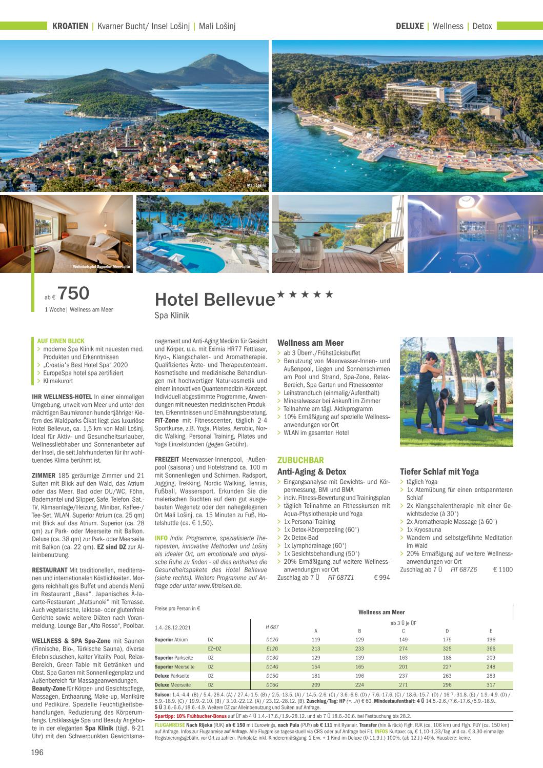 Fit Reisen Katalog Kuren & Vitalurlaub 2021 by Fit Reisen - Issuu