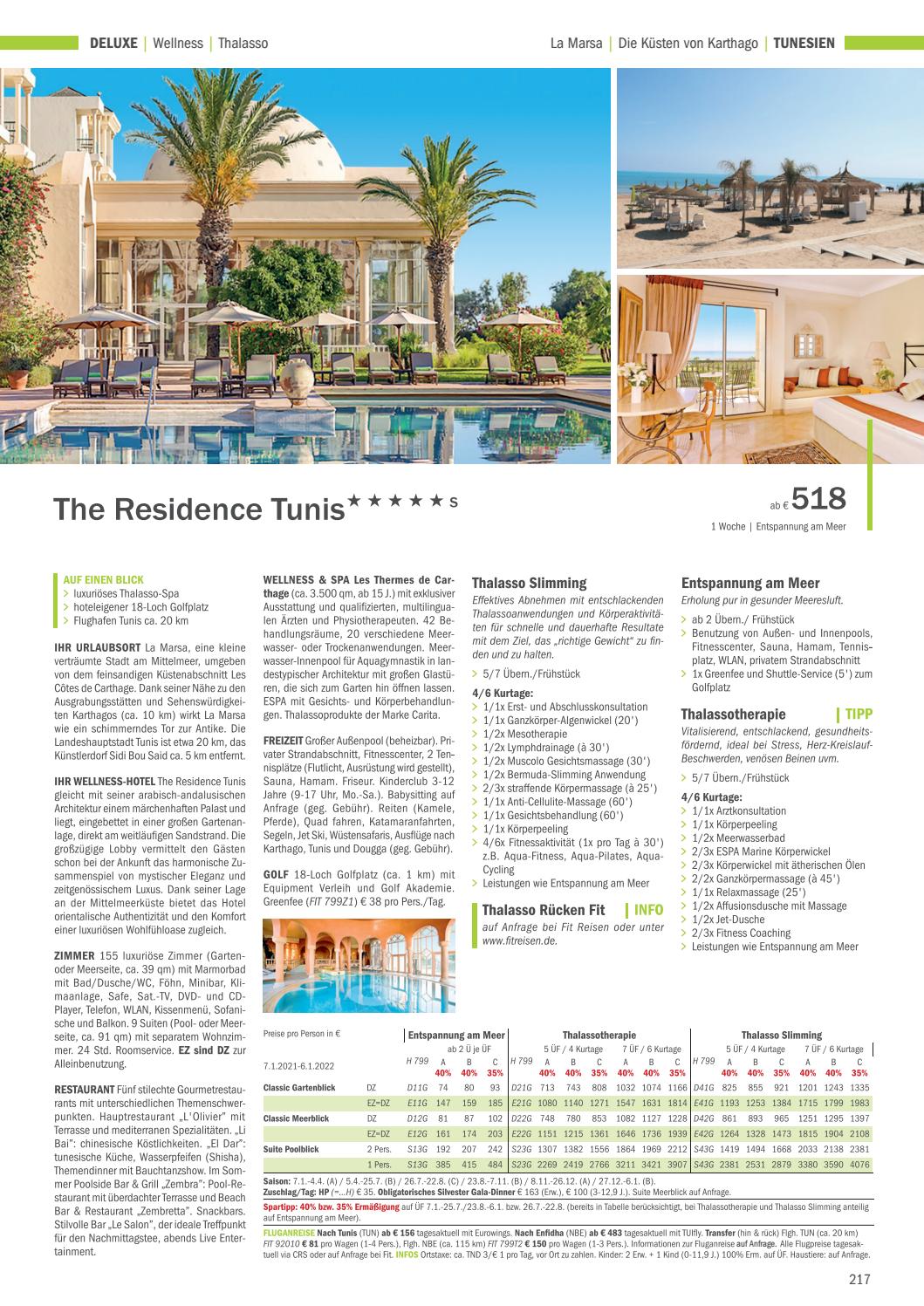Fit Reisen Katalog Kuren & Vitalurlaub 2021 by Fit Reisen - Issuu