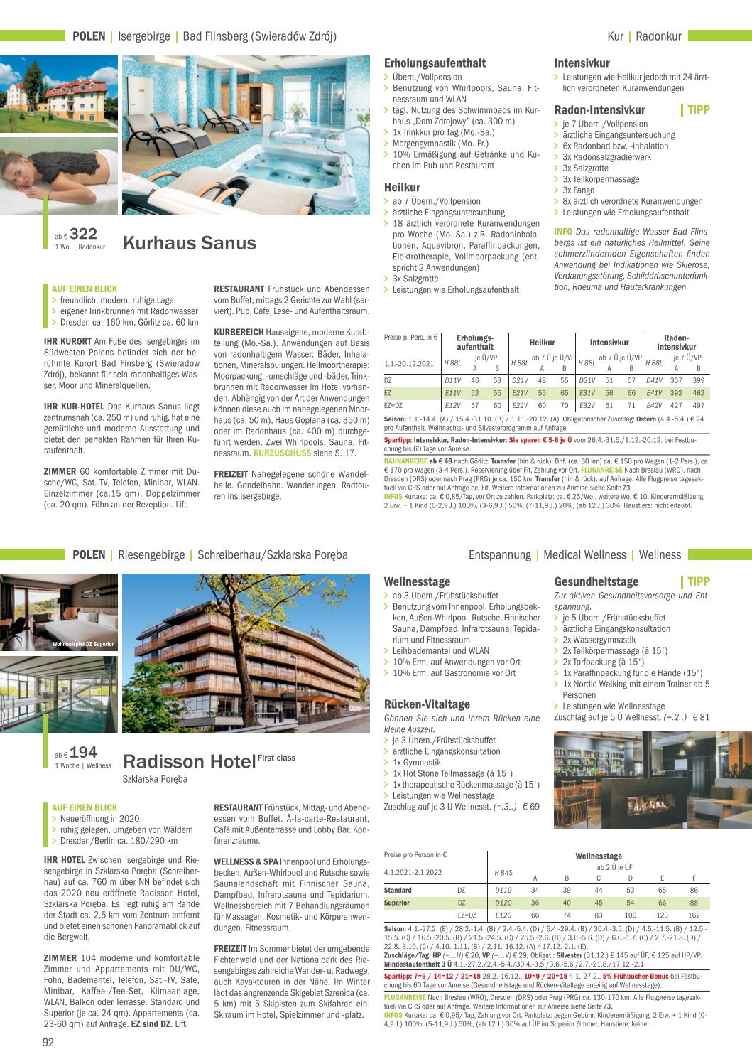 Fit Reisen Katalog Kuren & Vitalurlaub 2021 by Fit Reisen - Issuu