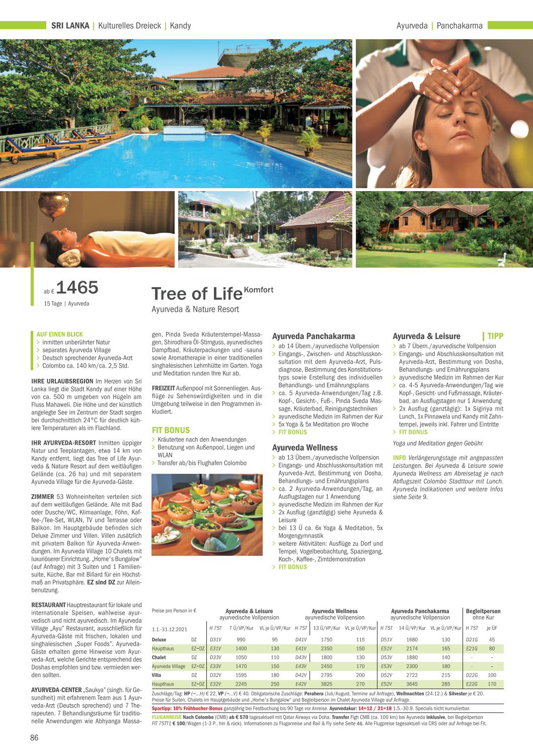 Fit Reisen Katalog Ayurveda & Yoga 2021 by Fit Reisen - Issuu