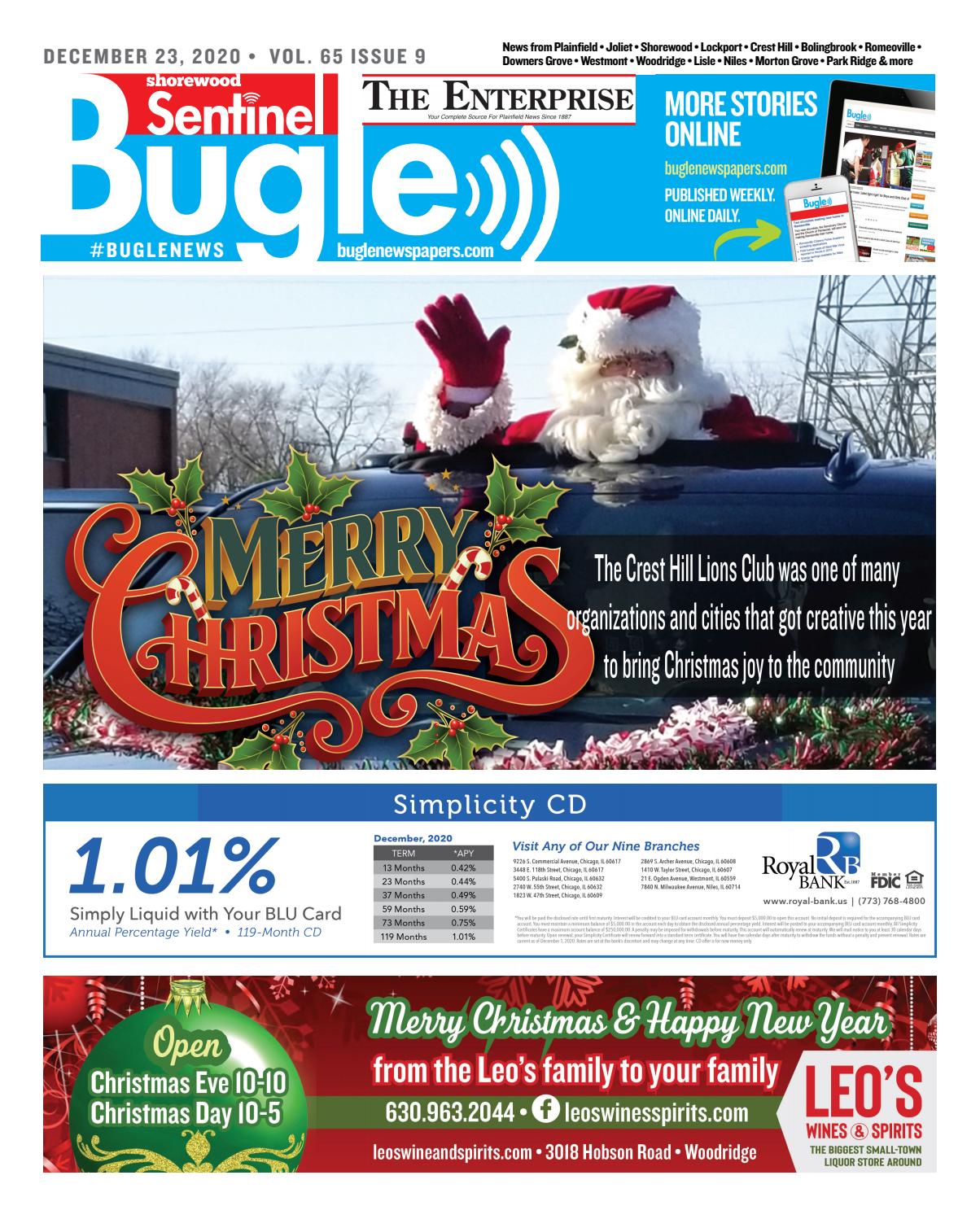 Bugle Newspapers 12-24-20 by Bugle, Sentinel & Enterprise Newspapers ...