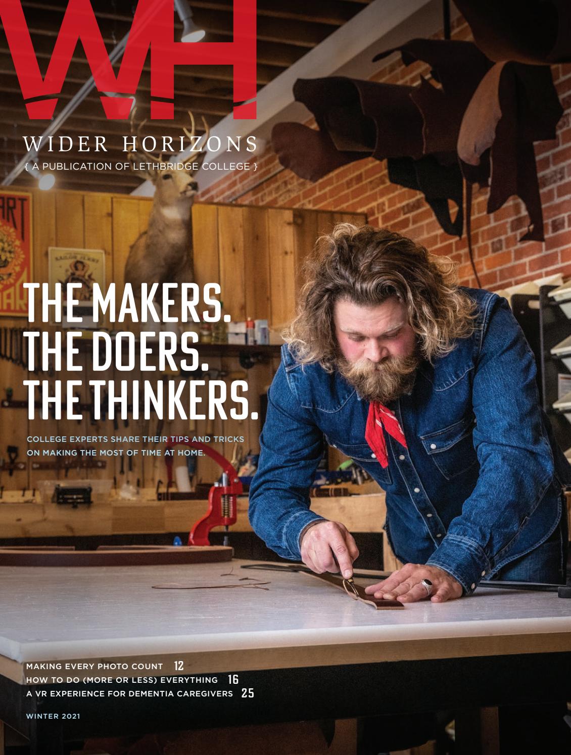 Wider Horizons Winter 2021 by Lethbridge College - Issuu