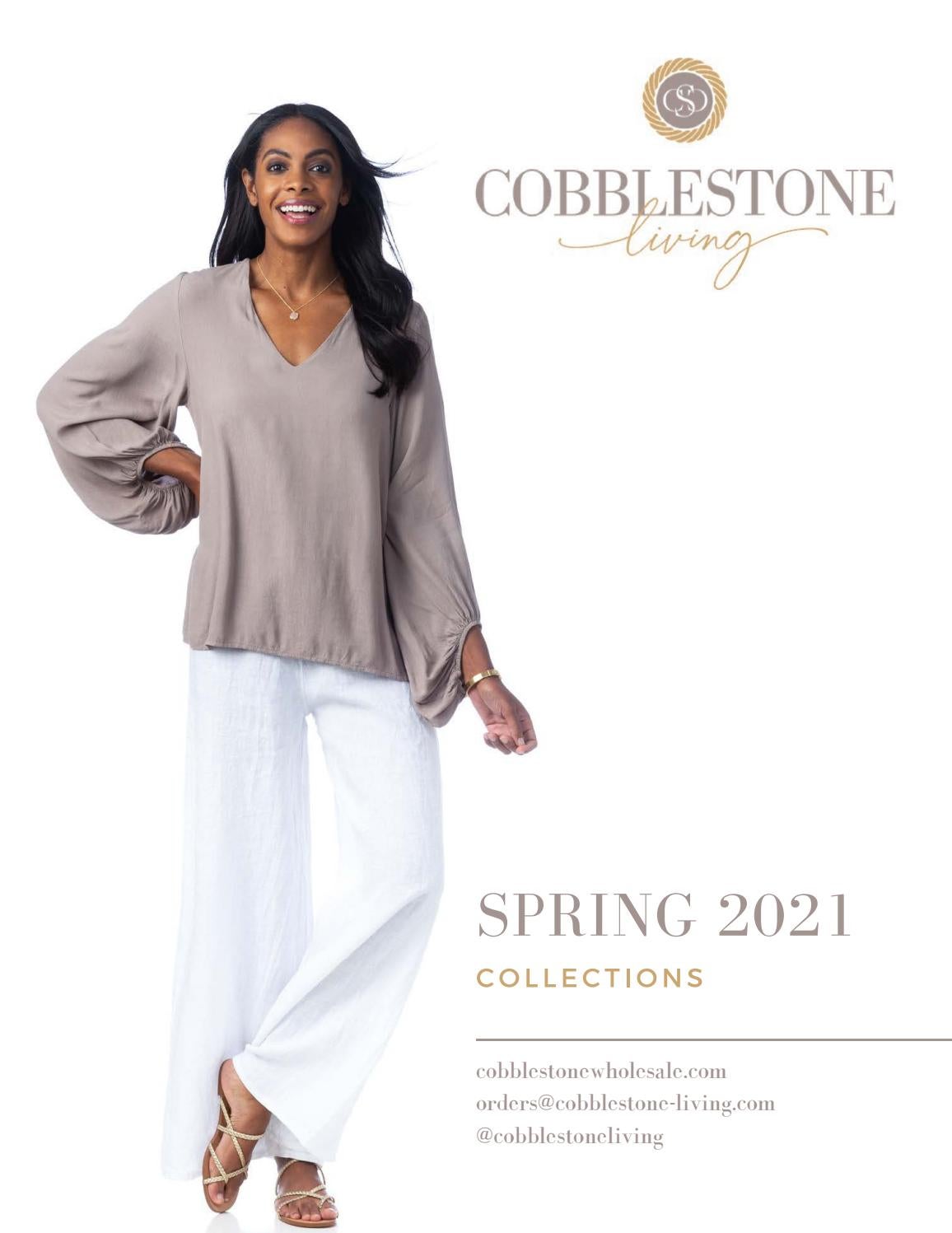 Cobblestone Living Spring 2021 Catalog by theporticocollection - Issuu