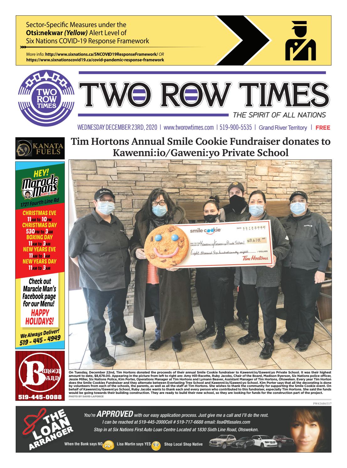 Two Row Times, December 23, 2020 by Two Row Times - Issuu