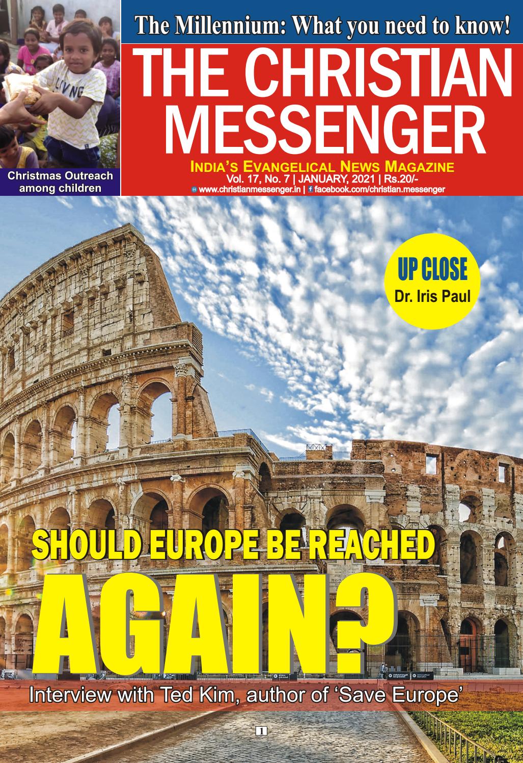 Evangelizing Europe Again - The Christian Messenger, January 2021 by ...