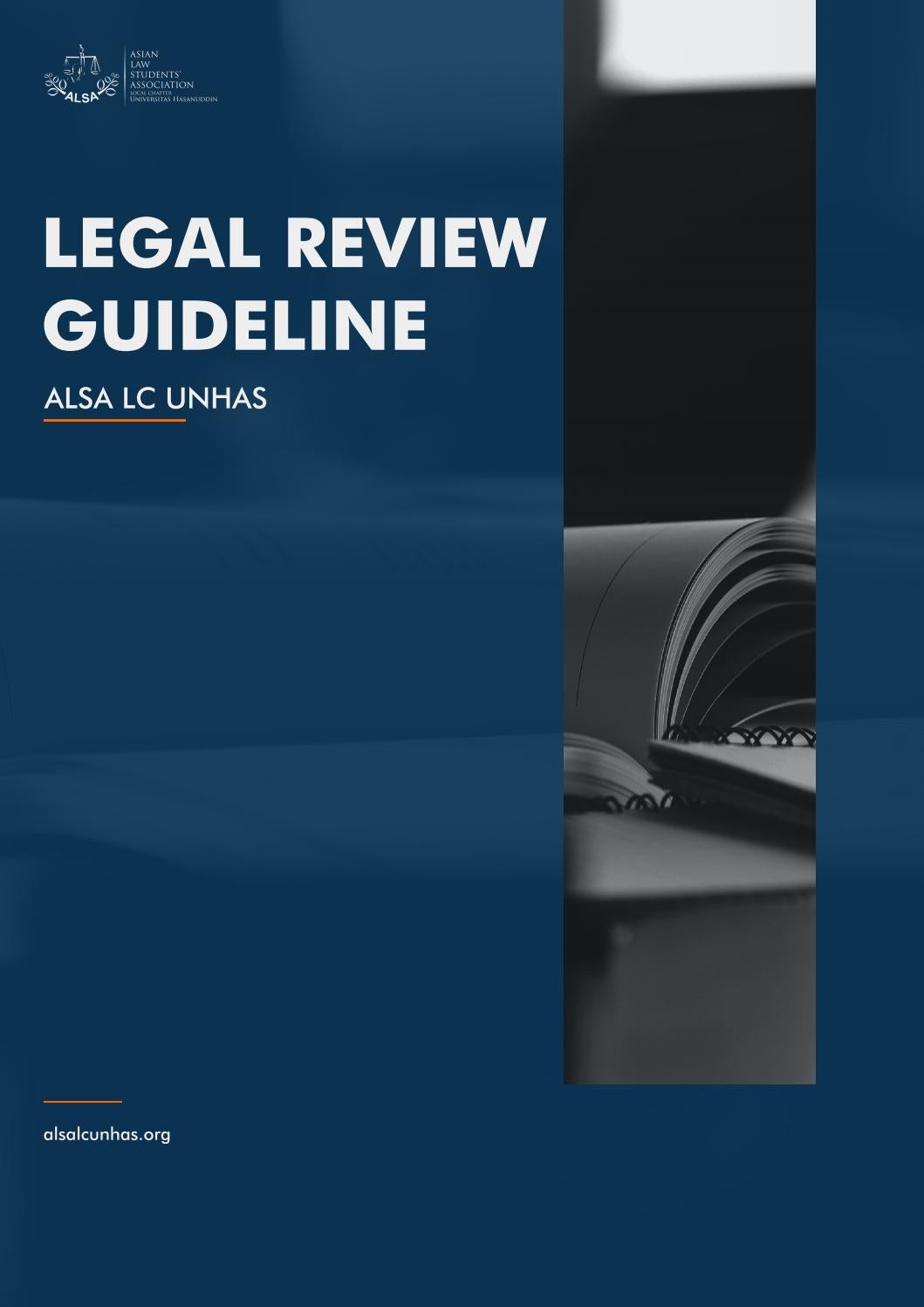 LEGAL REVIEW GUIDELINE ALSA LC UNHAS by alsalcunhas - Issuu