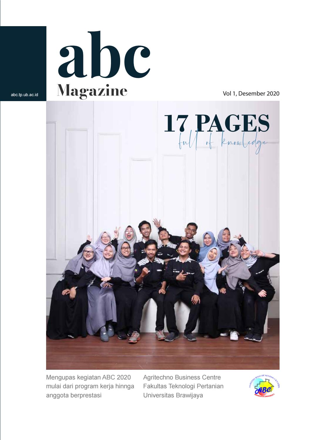 ABC Magazine Vol 1 Desember 2020 by Agritechno Business Centre - Issuu