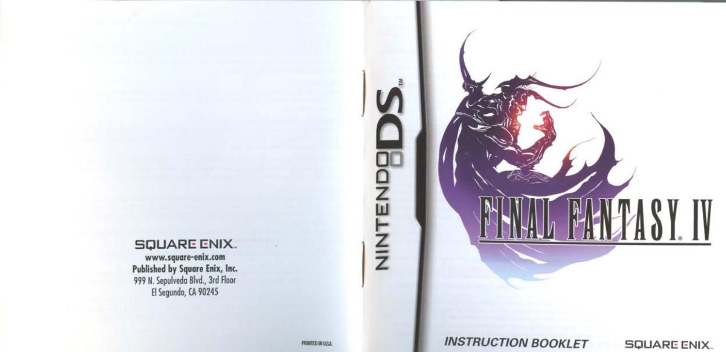 Final Fantasy 4 - Official Notice NDS[US] by FinalFantasyAndroid - Issuu