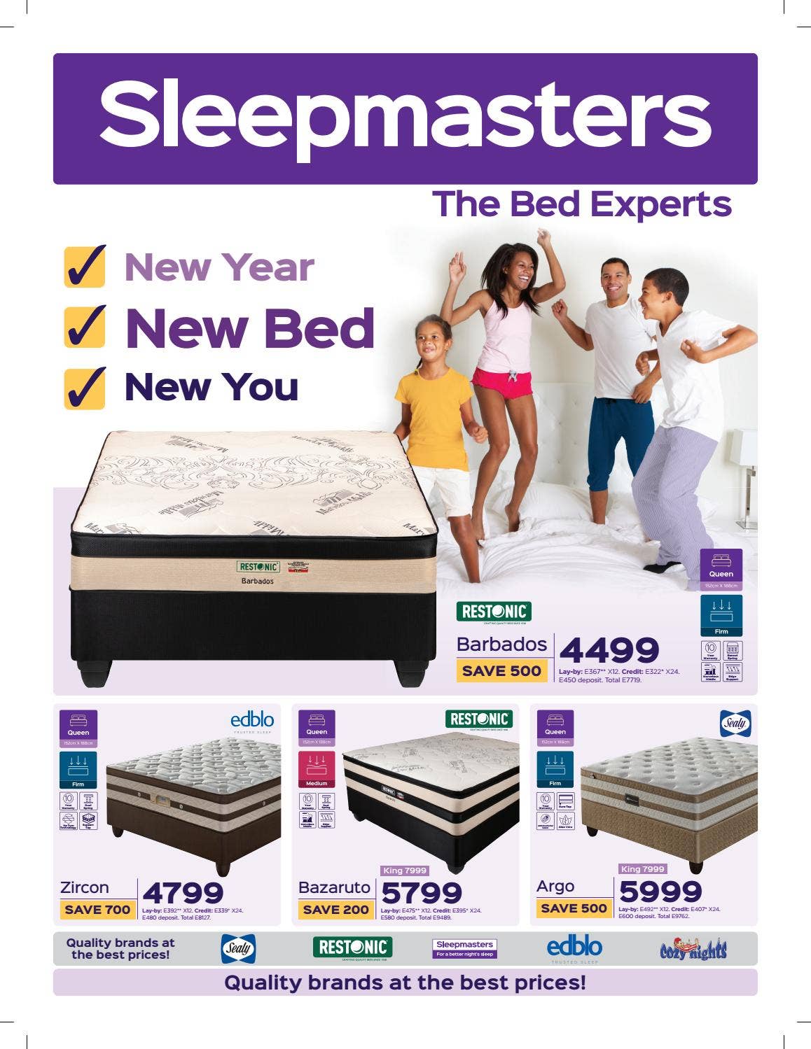 [SWAZI] Sleepmasters Catalogue Launch 28 December 2020 - 17 January ...