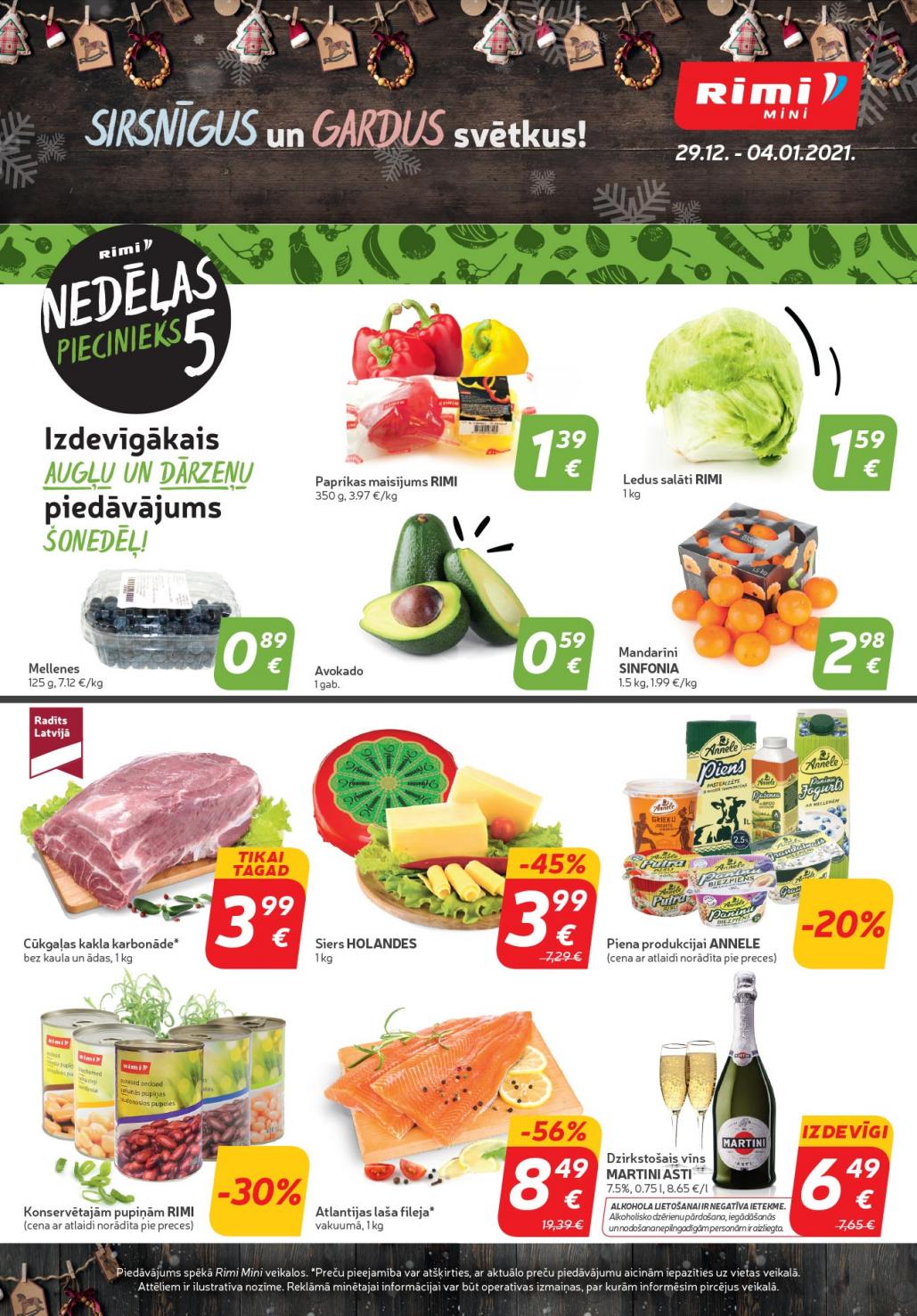 Mini_Rimi_29.12.-04.01.2021. by Rimi - Issuu