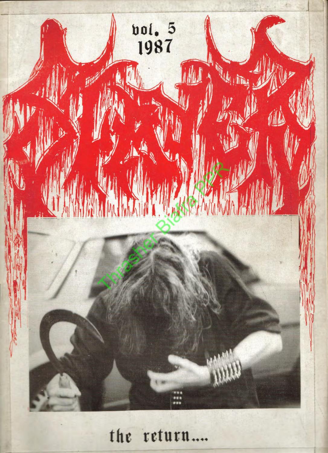 Slayer Magazine 5 by PPRfanzine - Issuu