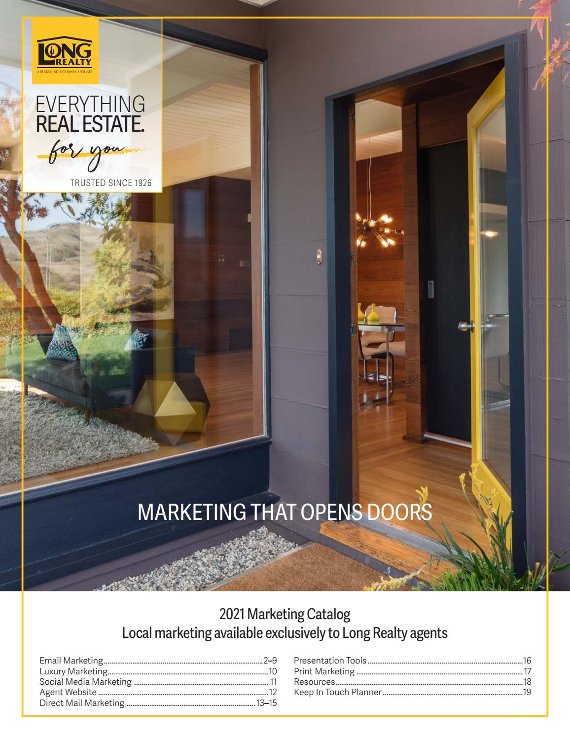 Long Realty - 2021 Marketing Catalog by Long Realty - Issuu