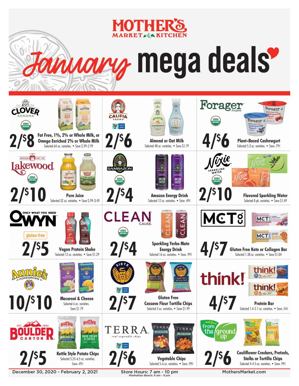 Mother's Monthly Mega Deals Flyer by mothersmarket - Issuu