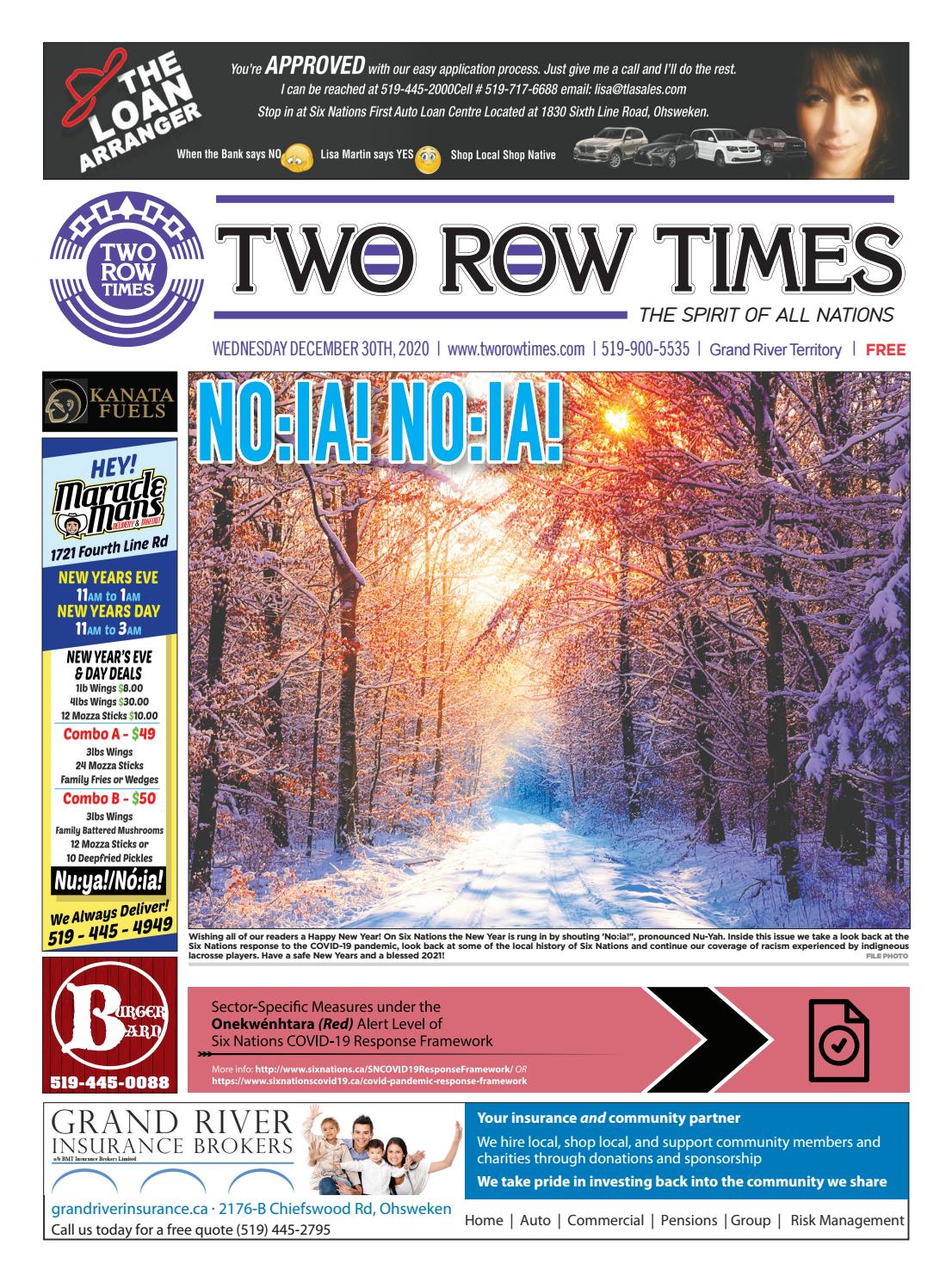 Two Row Times, December 30, 2020 by Two Row Times - Issuu