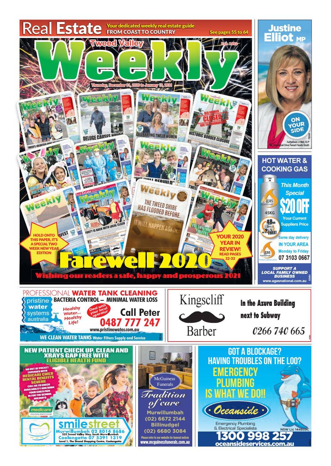 Tweed Valley Weekly, New Year's Double Edition, December 31, 2020 by ...