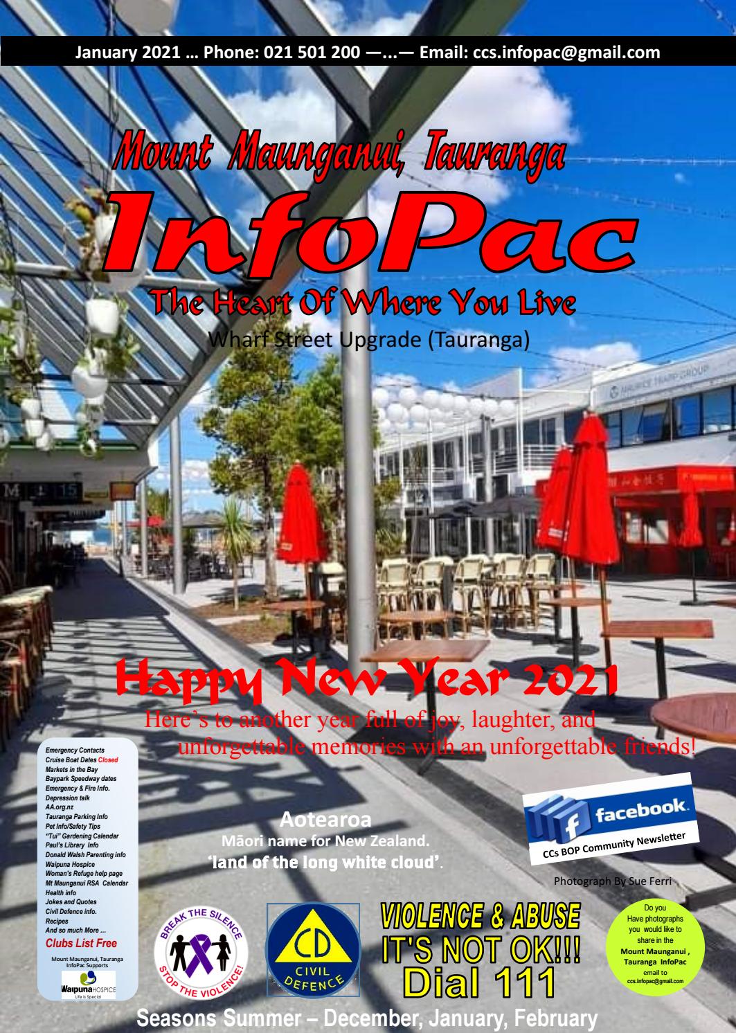 Mount Maunganui, Tauranga InfoPac January 2021 by Cindy Foster - Issuu