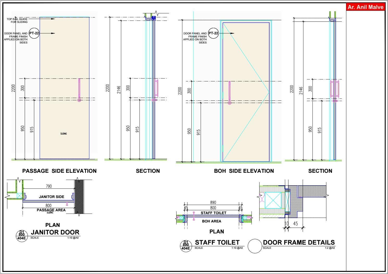 Interior Shop Drawings V02 by Architect Anil Malve - Issuu