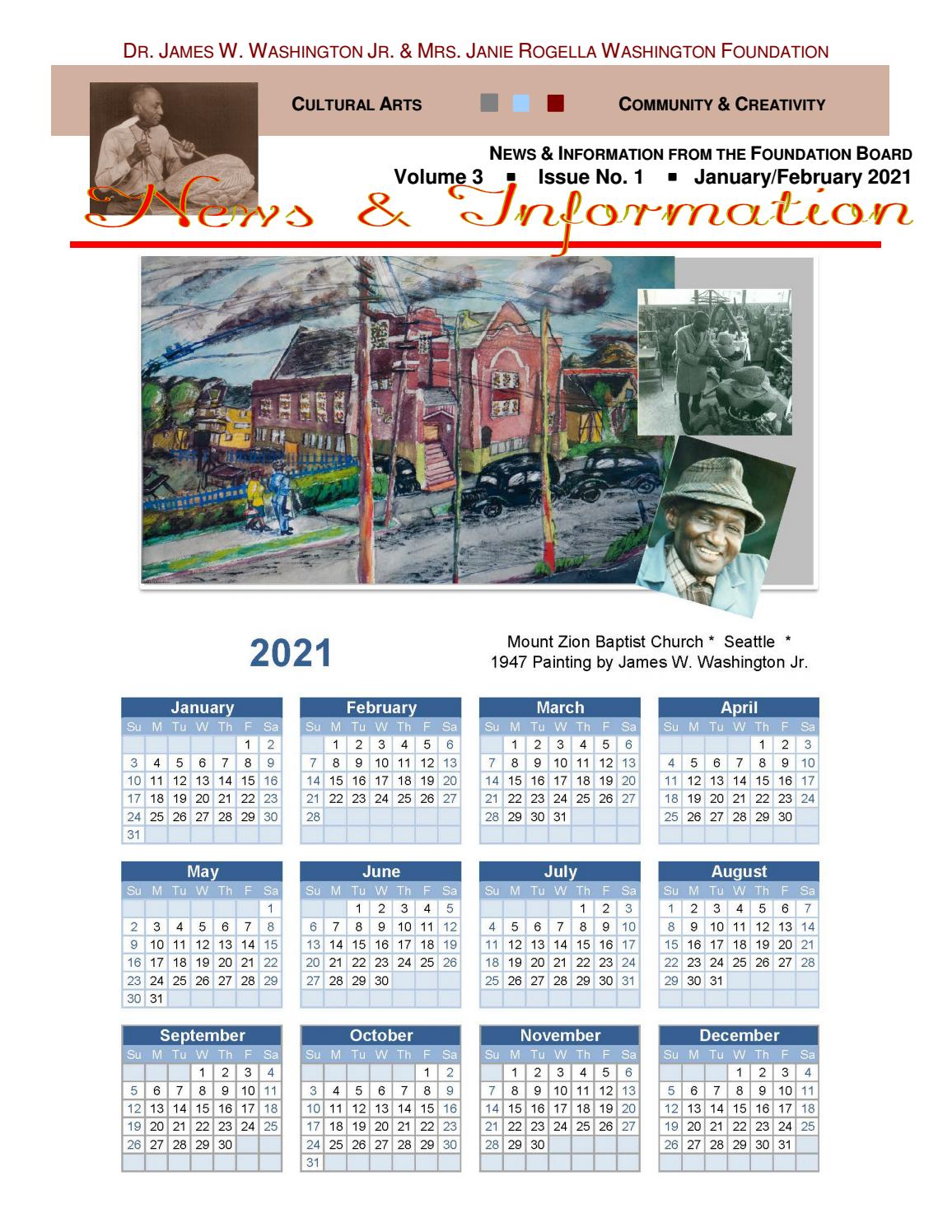 The Washington Foundation - New & Information by LaVerne Hall - Issuu