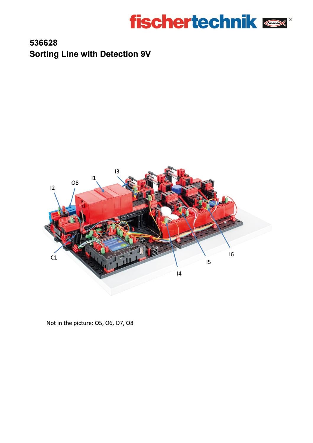 fischertechnik sorting line with colour detection by ETC Educational ...