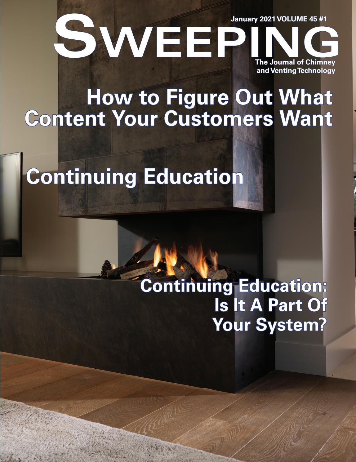 Sweeping Magazine - January 2021 by National Chimney Sweep Guild - Issuu