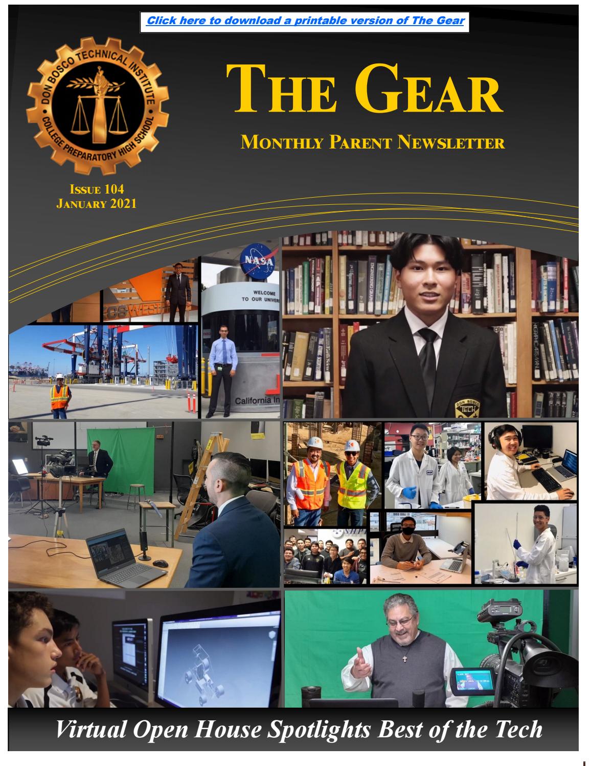 The Gear--January 2021 by Bosco Tech - Issuu