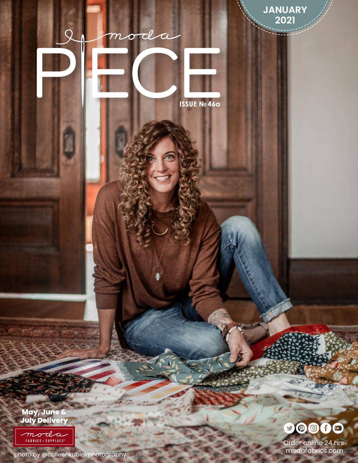 Moda Piece Issue No. 46 A by Moda Fabrics / United Notions - Issuu