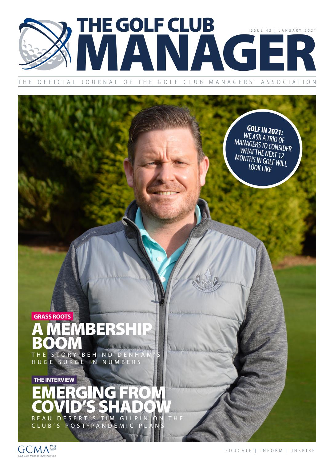 The Golf Club Manager: January 2021 by Golf Club Managers Association ...