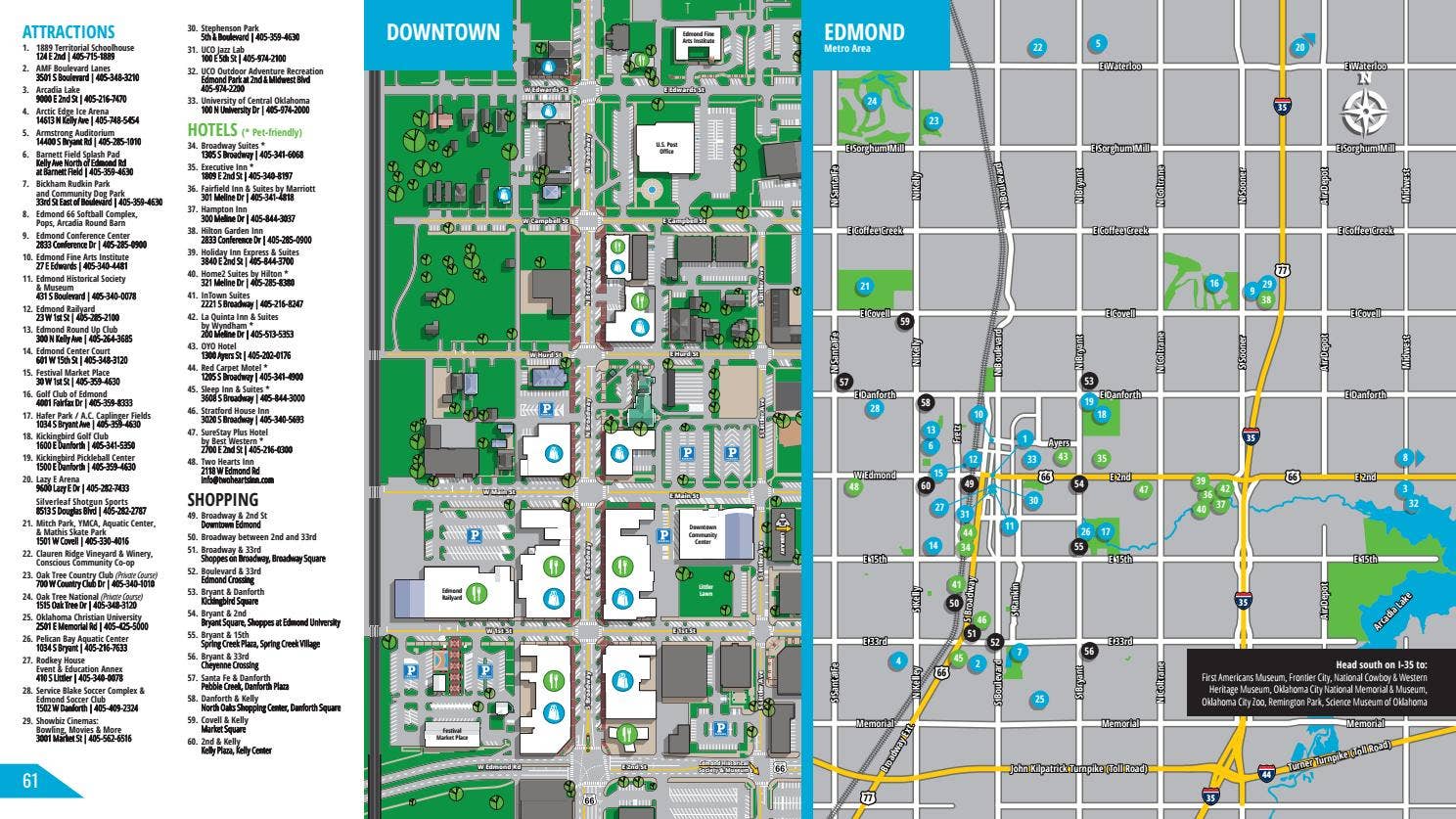 Edmond Map by Visit Edmond - Issuu