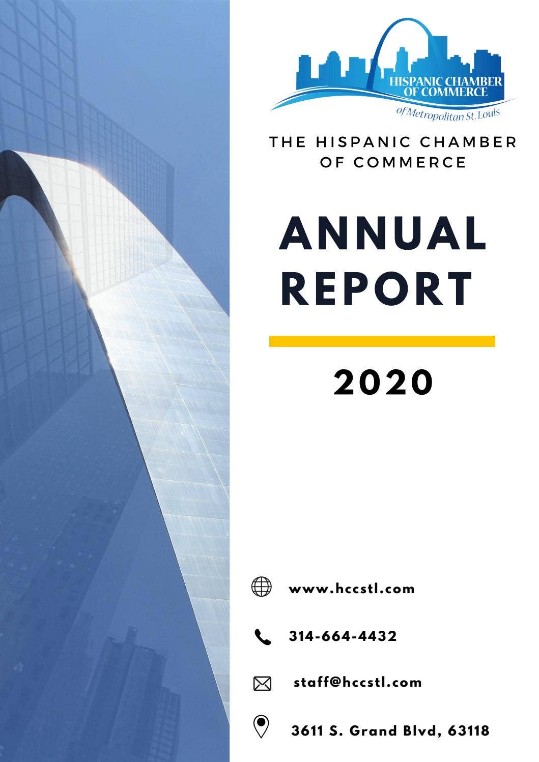 2020 HCC Annual Report by Hispanic Chamber of Commerce Metro St. Louis ...