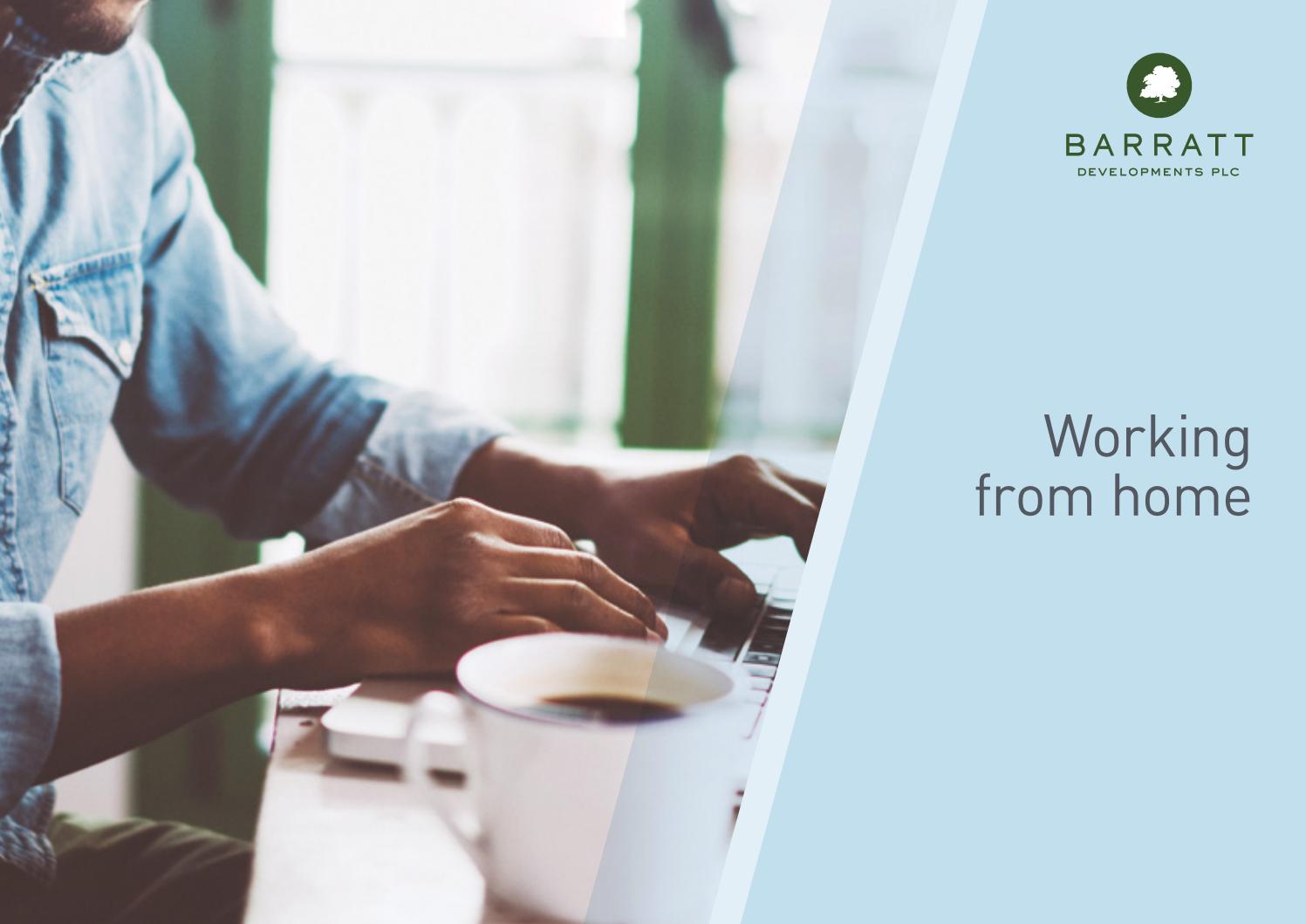 Working from home support guide - December 2020 by Barratt Developments ...