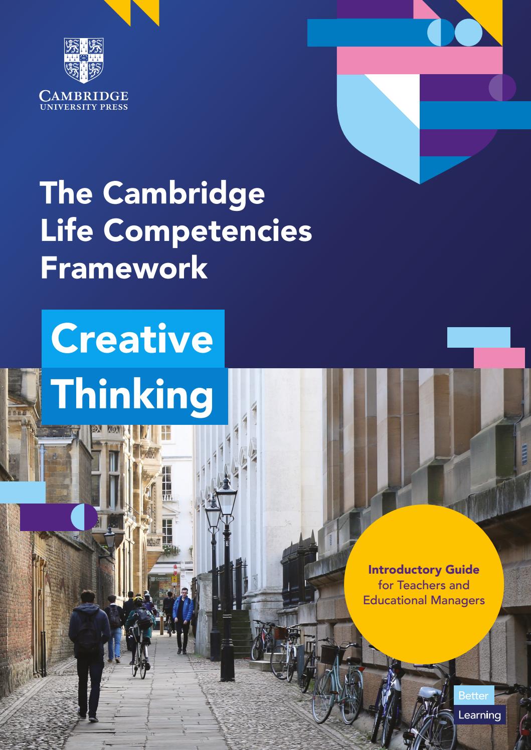 Cambridge Life Competencies Framework: Creative Thinking by Cambridge ...