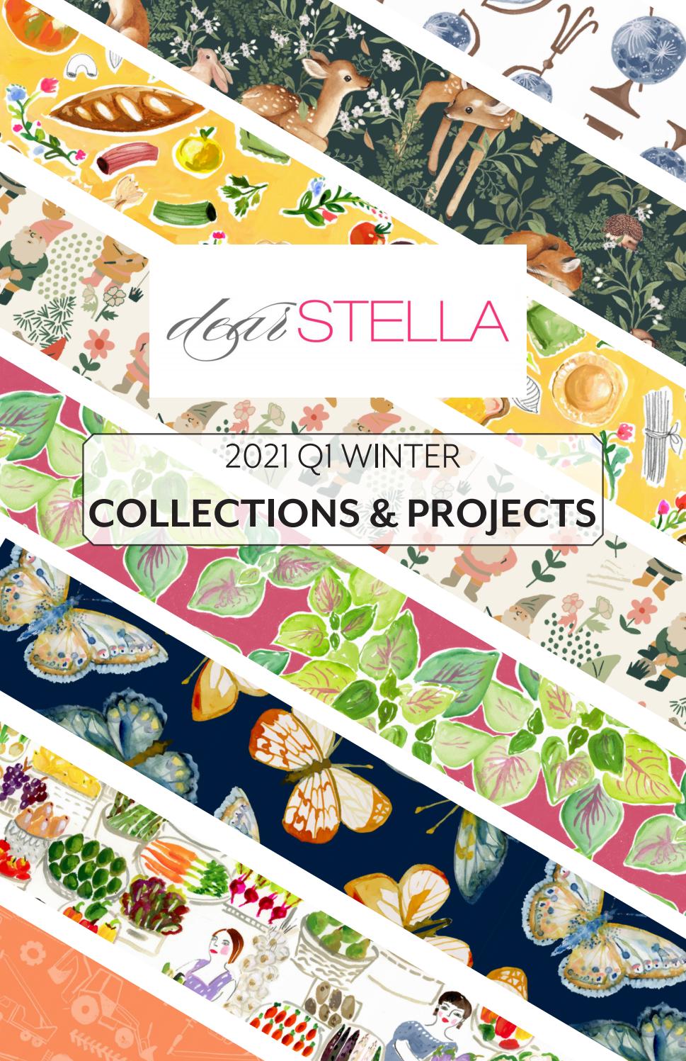 2021 Q1 Winter Dear Stella Collections & Projects Combined by Timeless ...