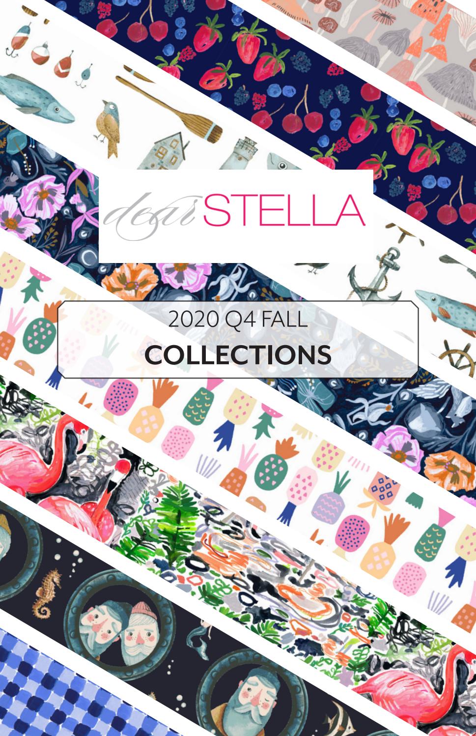 Dear Stella 2020 Q4 Fall Collections by Timeless Treasures Fabrics ...