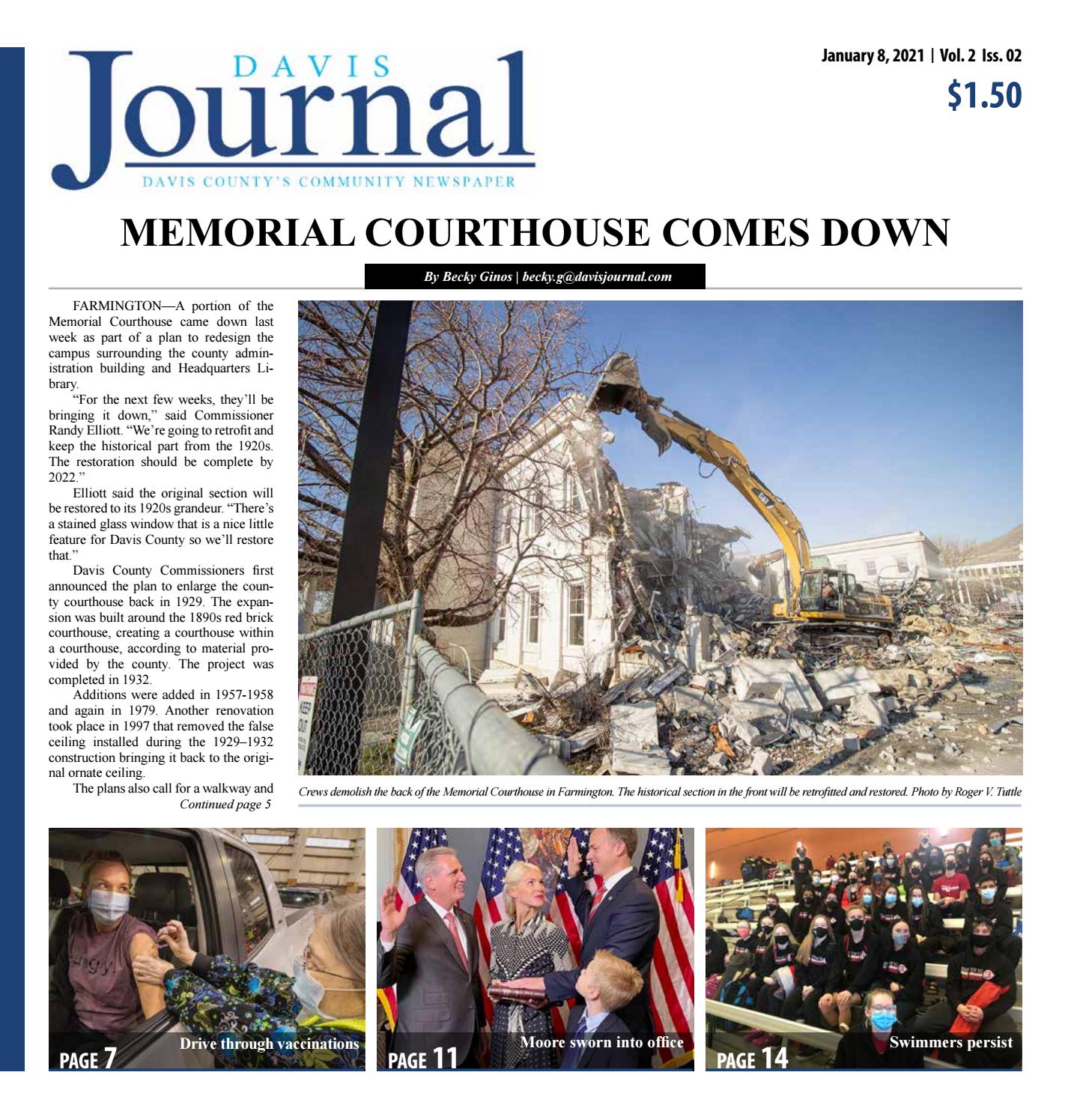 Davis Journal | January 8, 2021 by The City Journals - Issuu