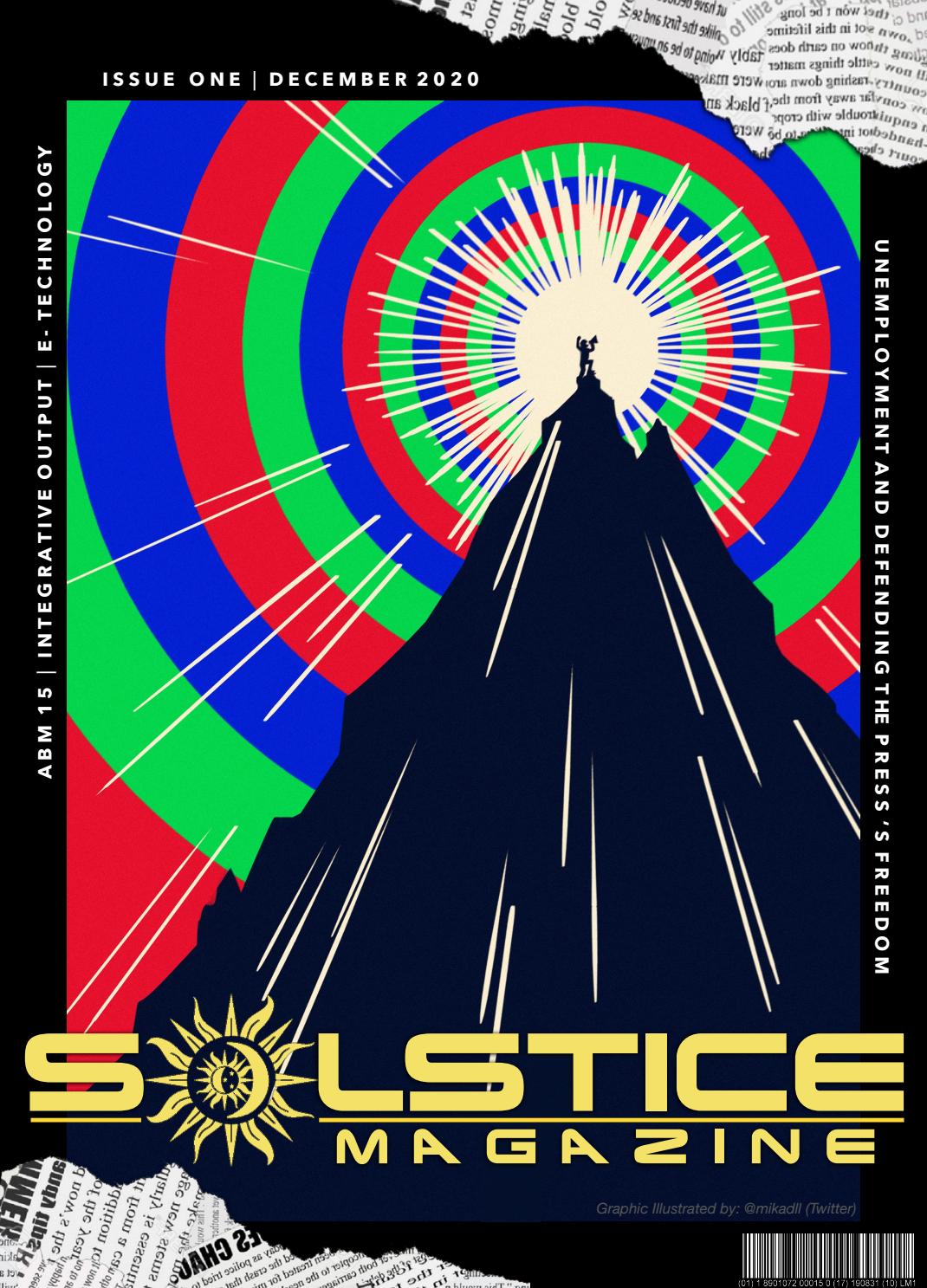 Solstice Magazine: Issue One by Sophia Silva - Issuu
