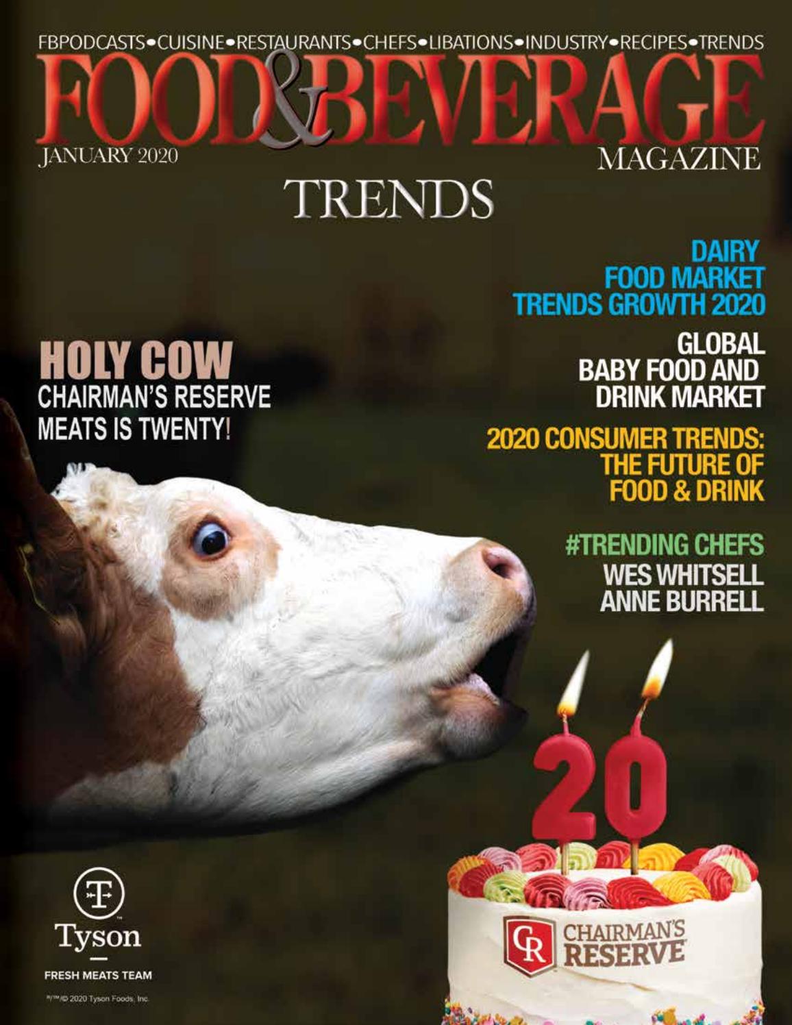 FOOD & BEVERAGE Magazine January 2020 by Food & Beverage Magazine - Issuu
