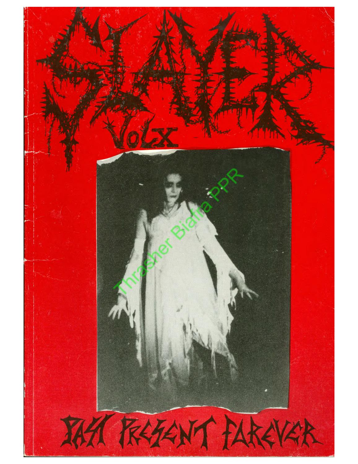 Slayer 10 Fanzine by PPRfanzine - Issuu