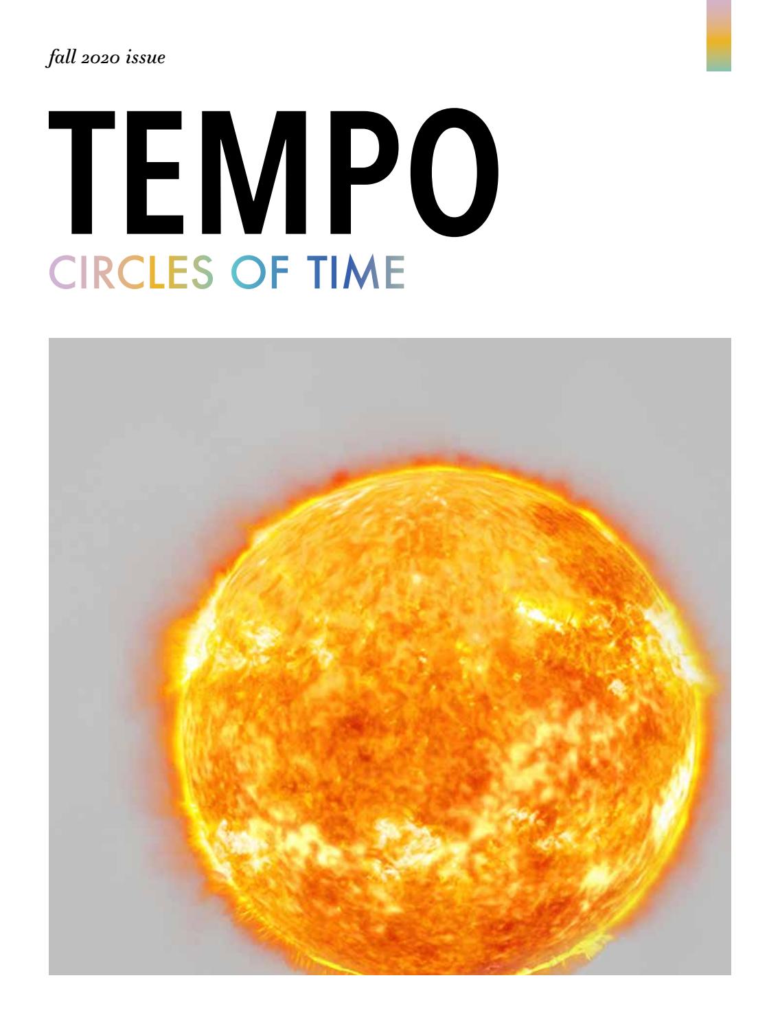 TEMPO Magazine, Fall 2020 | Volume 23 | Issue 1 by Tempo Magazine - Issuu