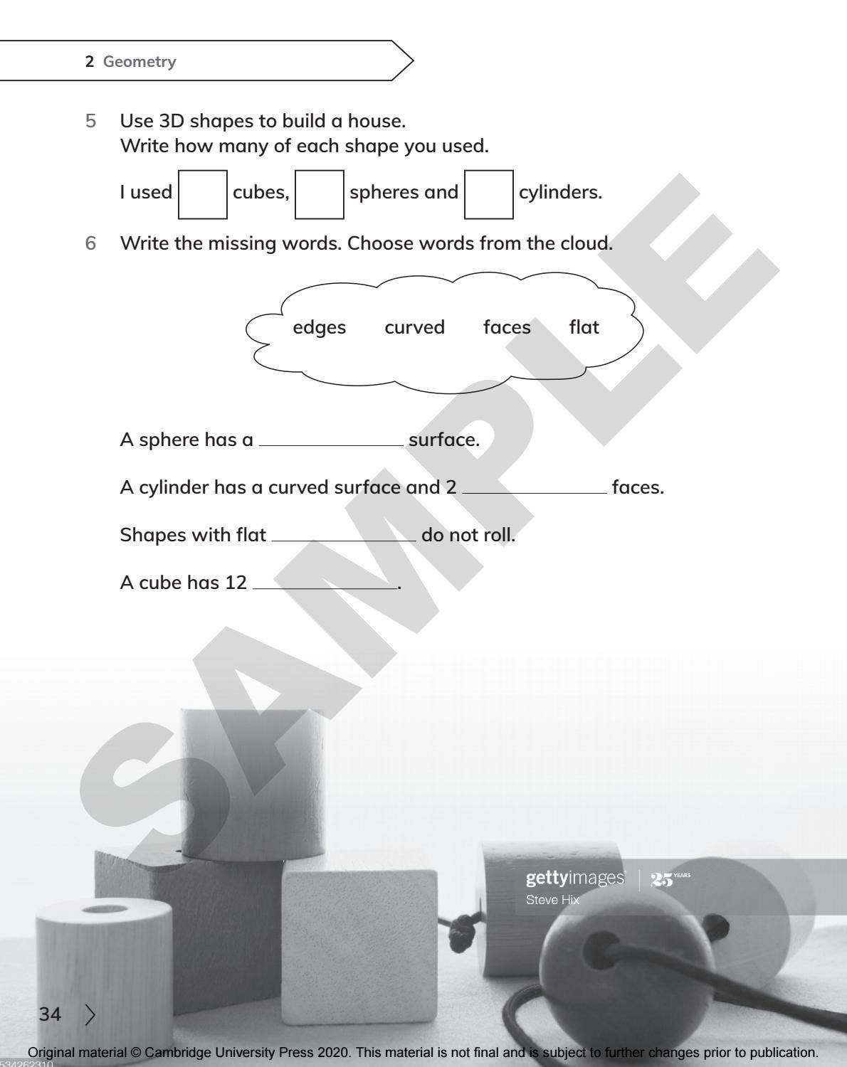 Primary Mathematics Workbook 1 Sample by Cambridge International ...