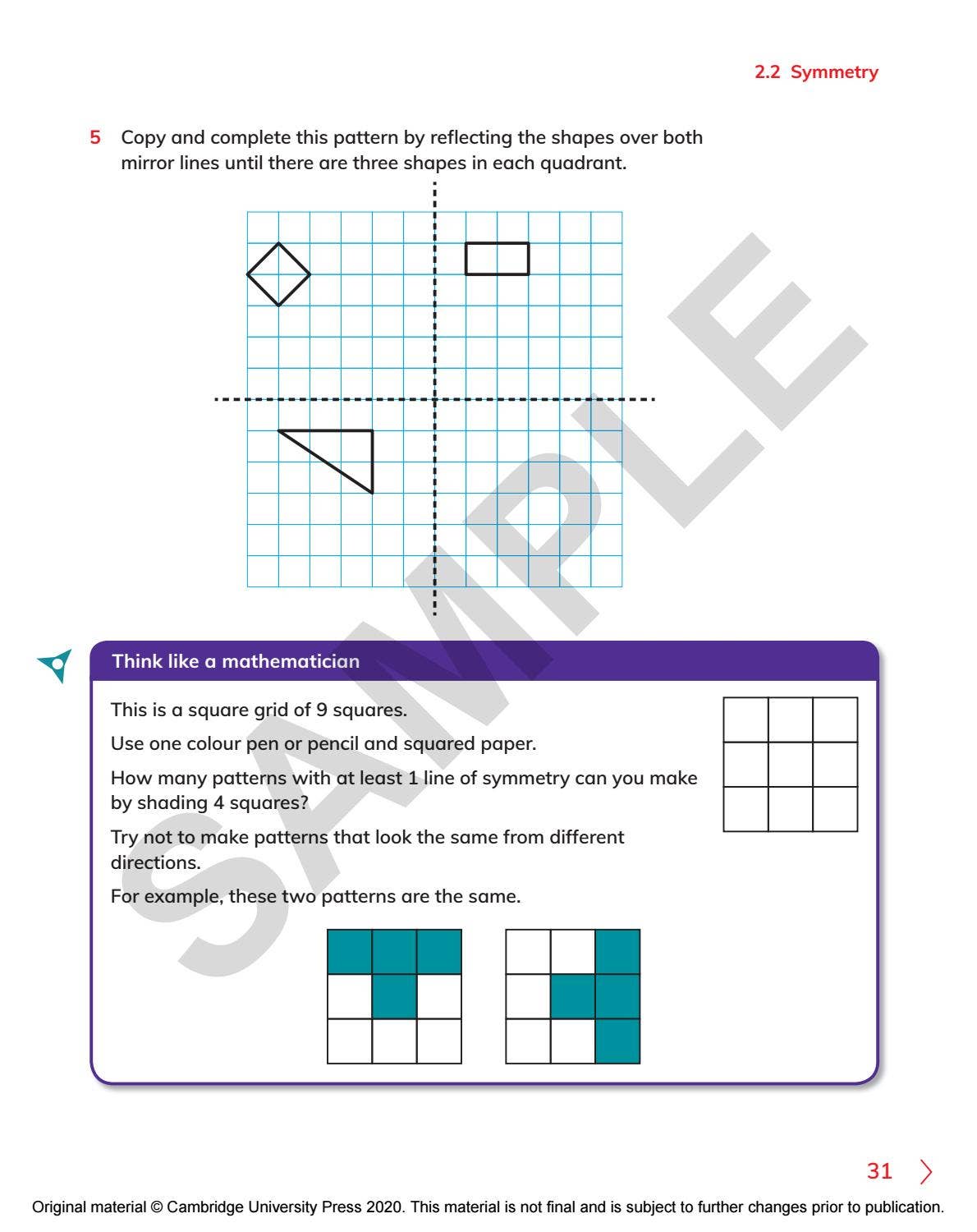 Primary Mathematics Learner's Book 5 Sample by Cambridge International ...