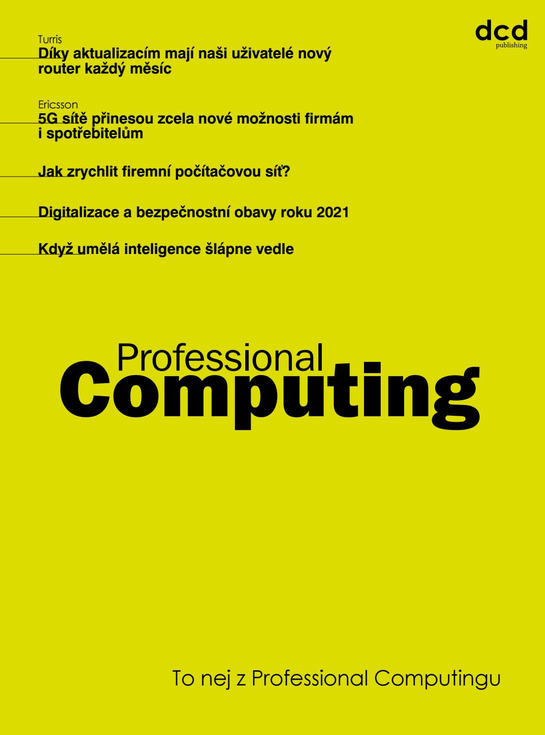Professional Computing (01/2021) by DCD Publishing s.r.o. - Issuu