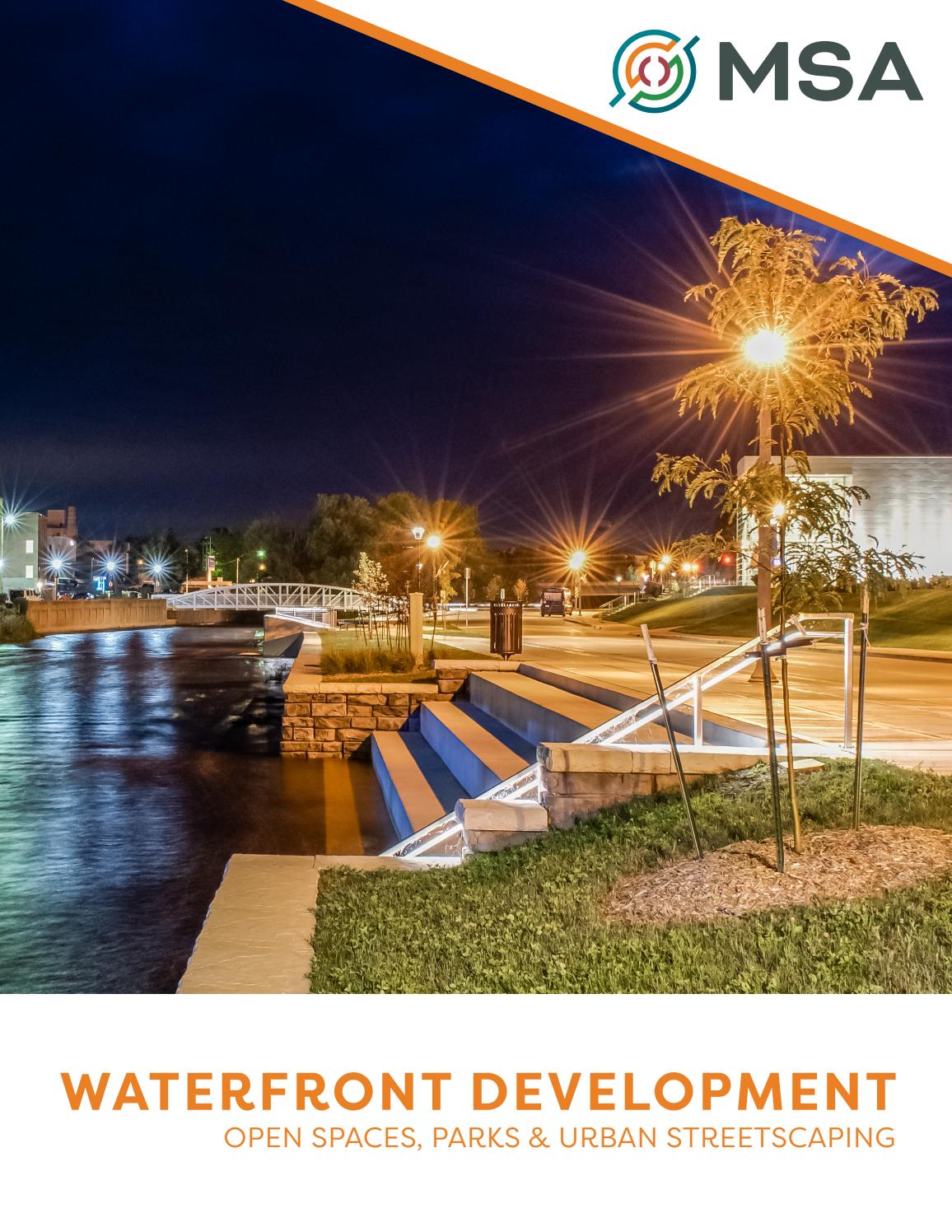MSA | Waterfront Development: Open Spaces, Parks & Urban Streetscaping ...