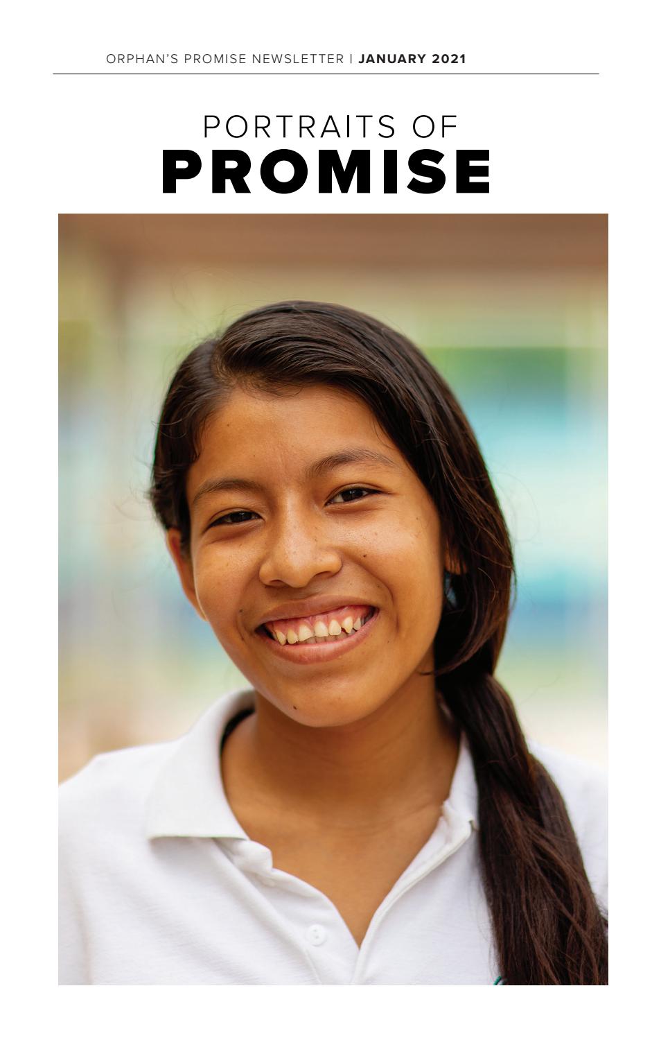 Portraits of Promise | January 2021 by Orphan's Promise - Issuu