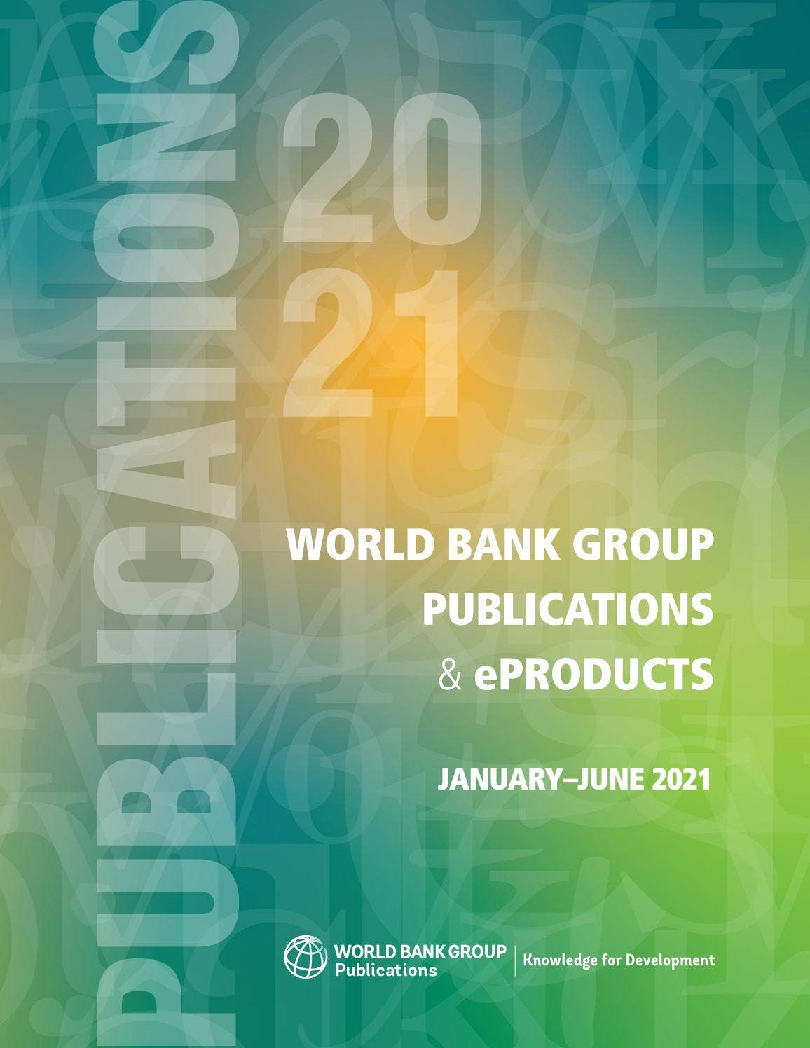 Spring 2021 WBG Publications and eProducts by World Bank Publications ...