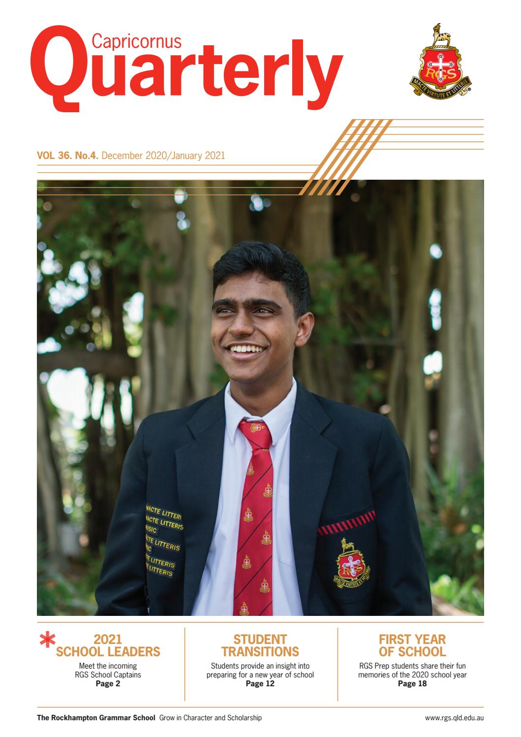 RGS Capricornus Quarterly December 2020/January 2021 by The Rockhampton ...