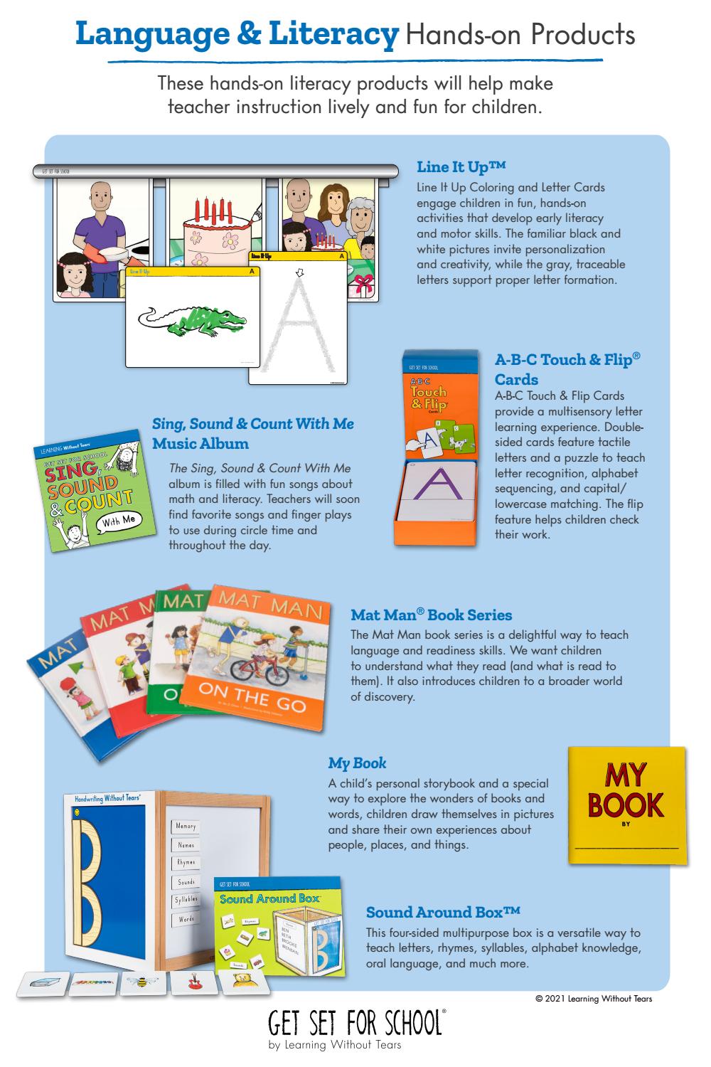 Get Set for School Language and Literacy Hands-On Materials by Learning ...