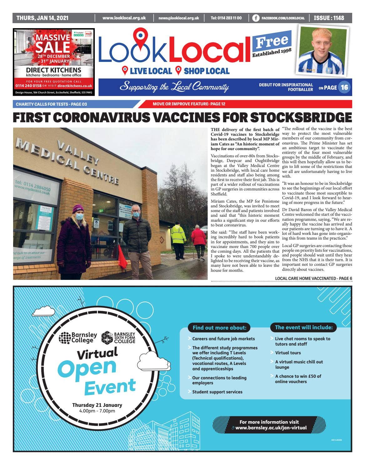 Issue 1148 Thursday 14 January 2021 by Look Local Newspaper - Issuu